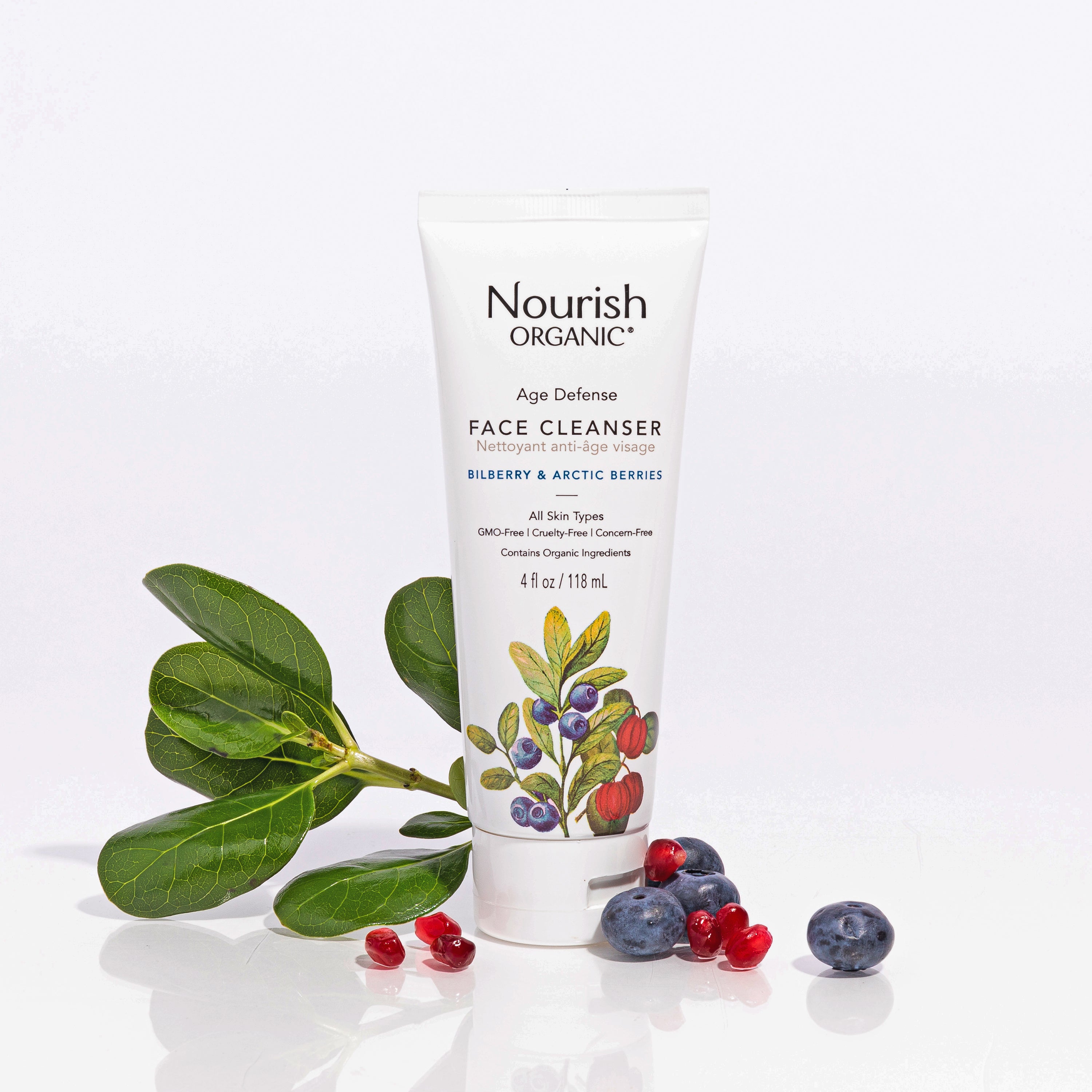 Nourish Organic Age Defense Face Cleanser