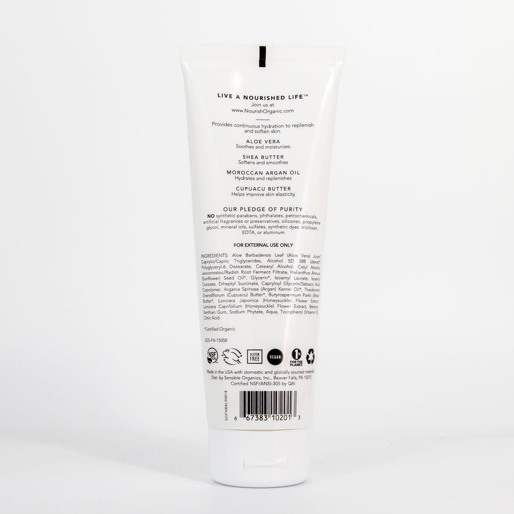 Nourish Organic Pure Unscented Hydrating Body Lotion
